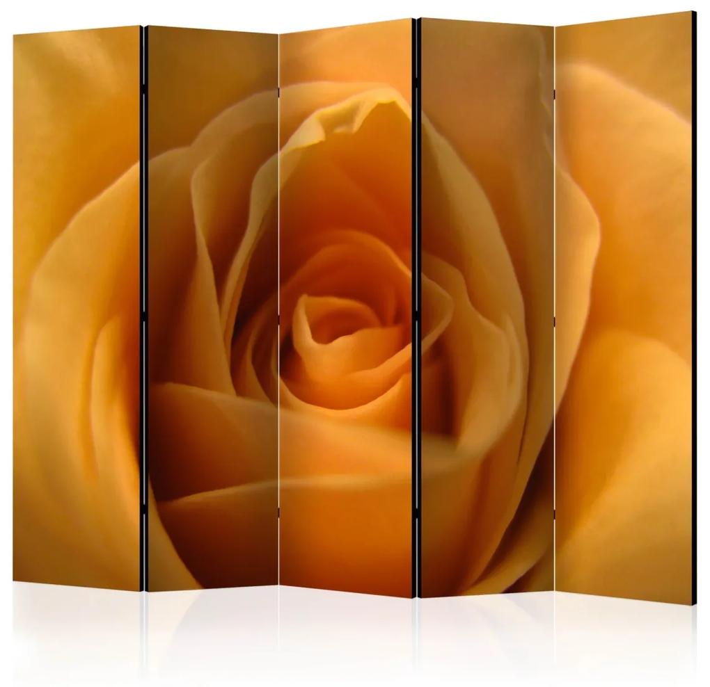 Paraván - Yellow rose – a symbol of friendship II [Room Dividers]
