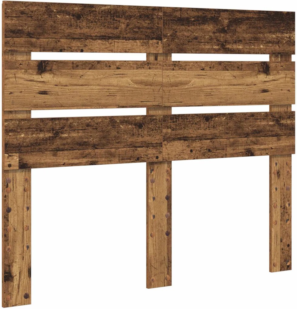 Rám postele Staré dřevo 120 x 190 cm Masivní borové dřevo 3411774