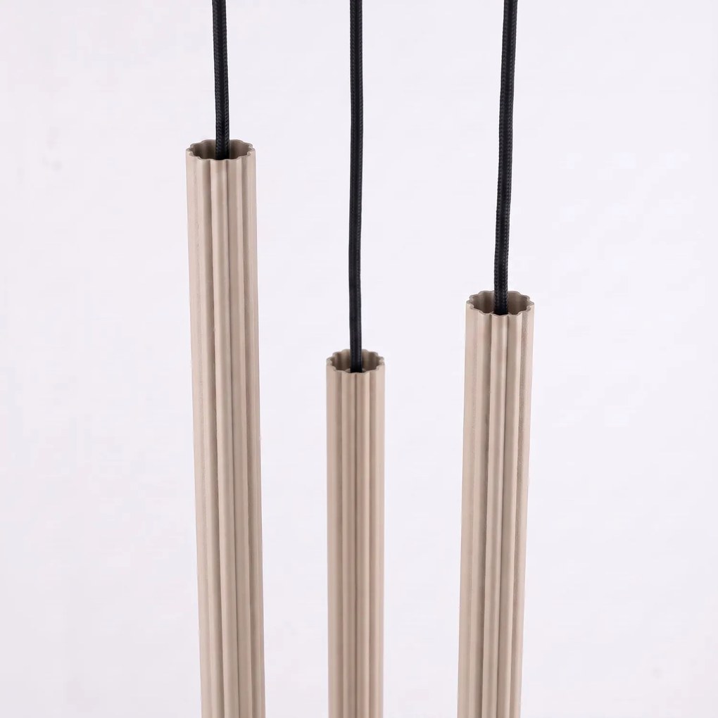 Sollux Lighting Závěsné svítidlo ARCHE 3P taupe
