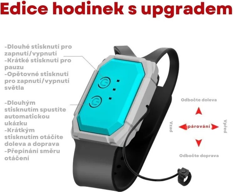 MaxLife Obojživelné RC auto s ovládáním na pohyb ruky MXRC-400