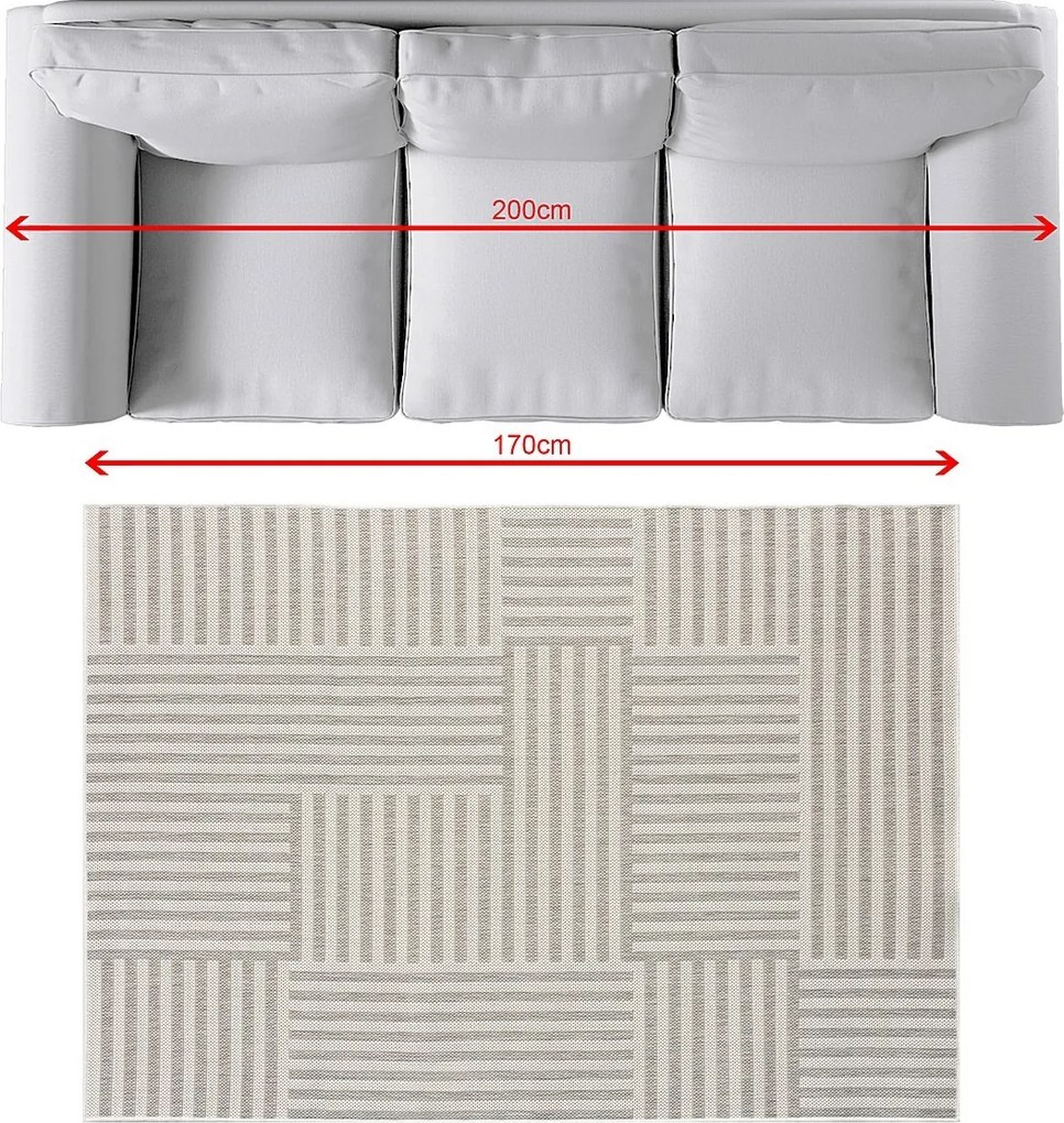 Koberec Mellow Gray II 120x170 cm