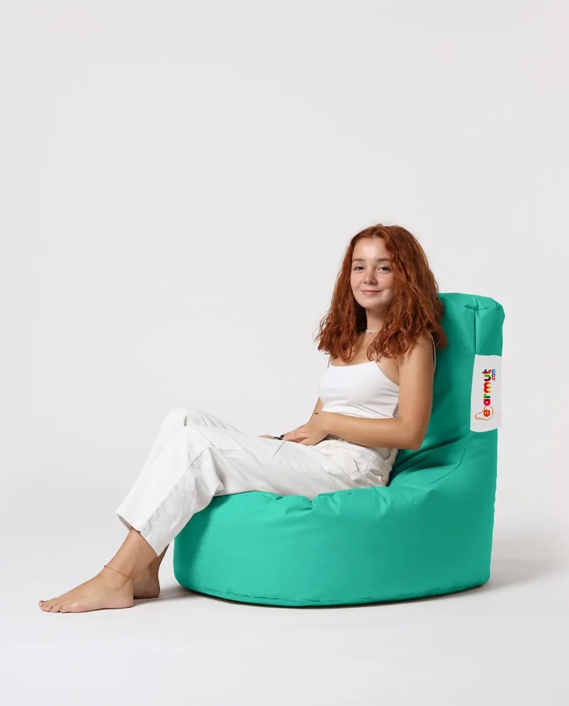 Atelier del Sofa Zahradní sedací vak Lina - Turquoise, Tyrkysová