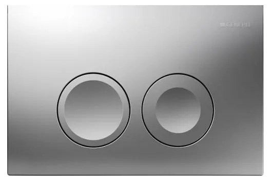 Geberit Delta 21, splachovací tlačítko pro systém UP100, chrom matný, 115.125.46.5