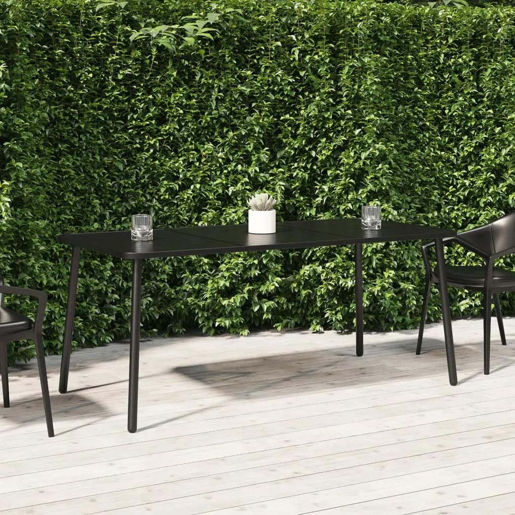 Zahradní stolek antracitový 165 x 80 x 71 cm ocel,  362740