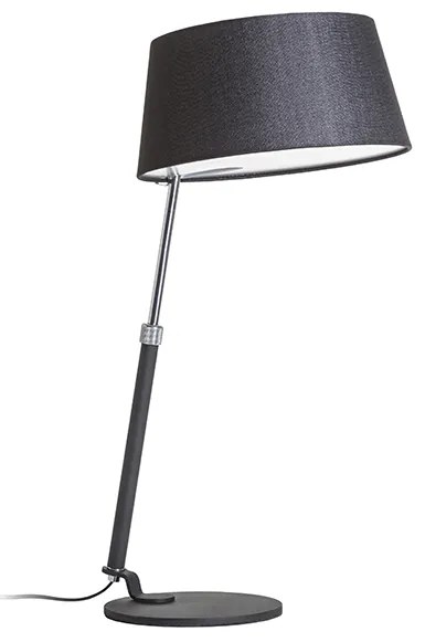 RENDL R12486 RITZY stolní lampa, dekorativní černá chrom