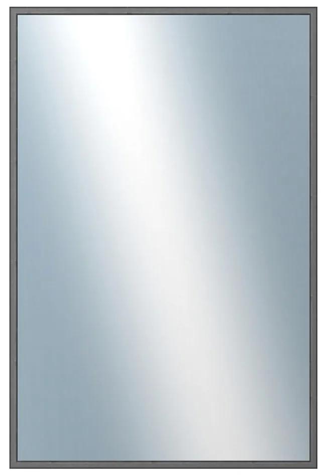 DANTIK - Zarámované zrcadlo - rozměr s rámem cca 40x60 cm z lišty Hliník grafit drás | P269-224 (7269224)