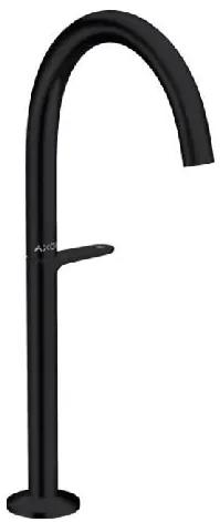 Axor One - Umyvadlová baterie s výpustí Push-Open, matná černá 48030670