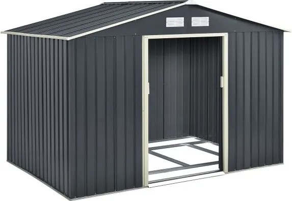 Juskys Zahradní domek XL 277×191×192 cm - antracit