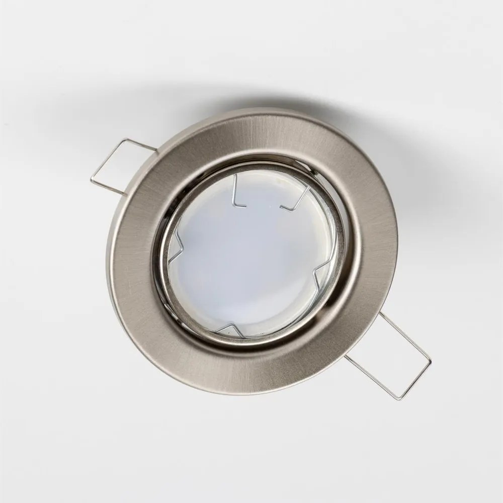 SADA 5x Koupelnové podhledové svítidlo 1xGU10/4W/230V IP23 matný chrom