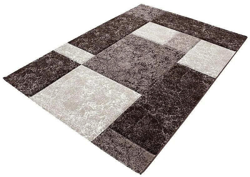 Vopi | Kusový koberec Vopi Hawaii 1330 Brown 80x150 cm, obdélník, barva hnědá