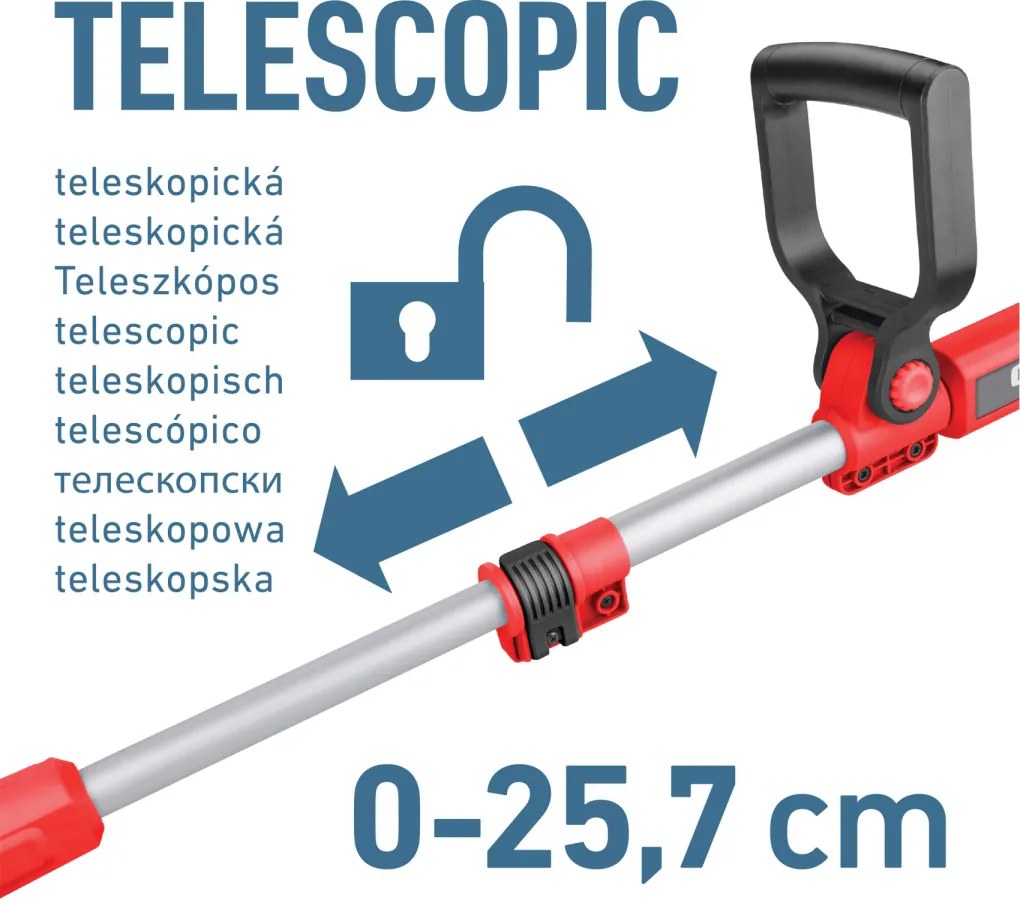Sekačka strunová aku, SHARE20V, 30cm, bez baterie a nabíječky