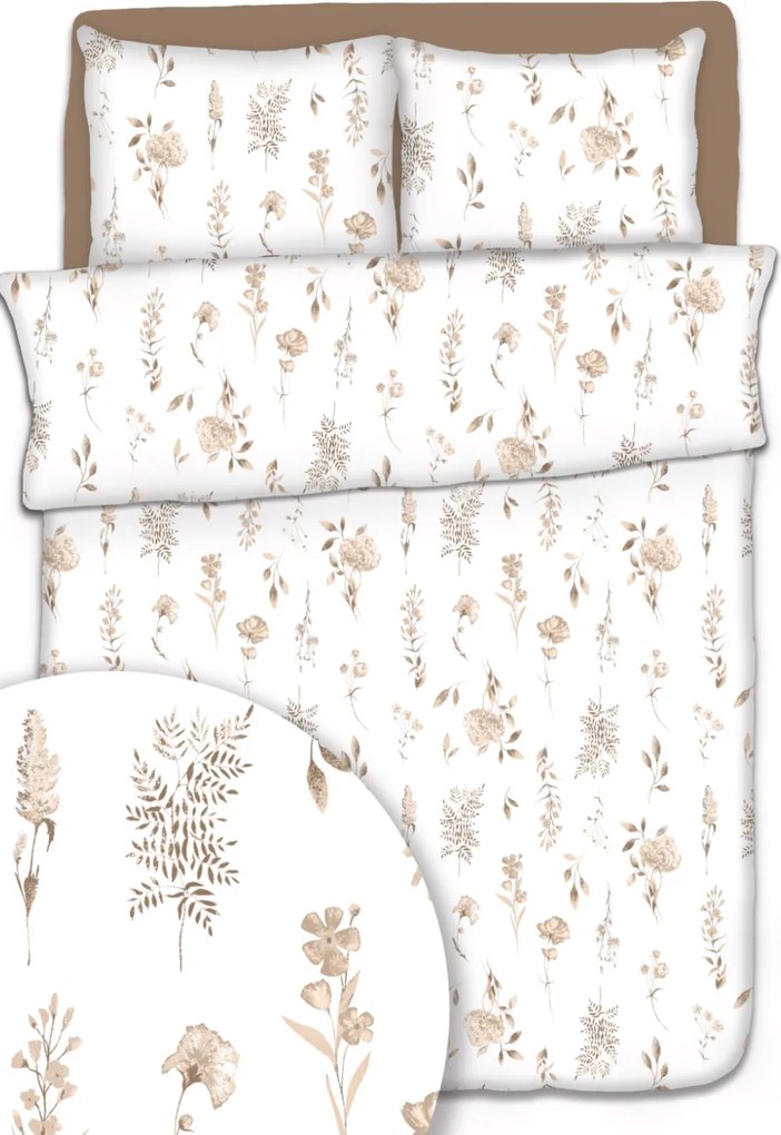 Povlečení krepové Parma 200x140cm+90x70cm TiaHome