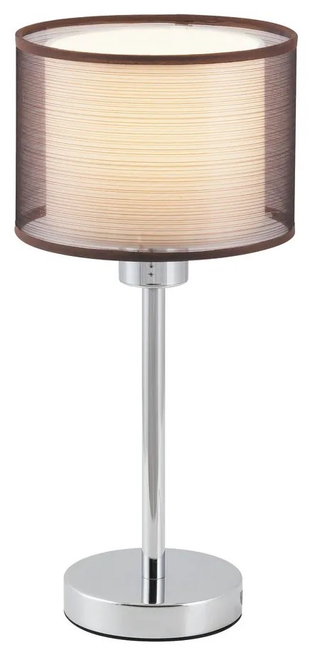 Rábalux Anastasia 2631 noční stolní lampa  chrom   kov   E27 1x MAX 60W   IP20