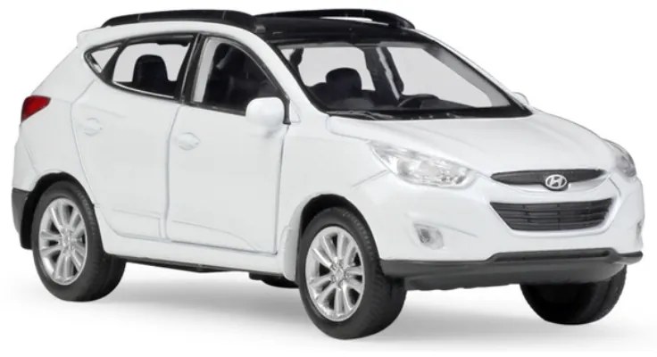 008805 Kovový model auta - Nex 1:34 - Hyundai Tucson IX 35 Bílá