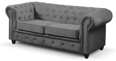 Pohovka Infinity Chesterfield II Černá