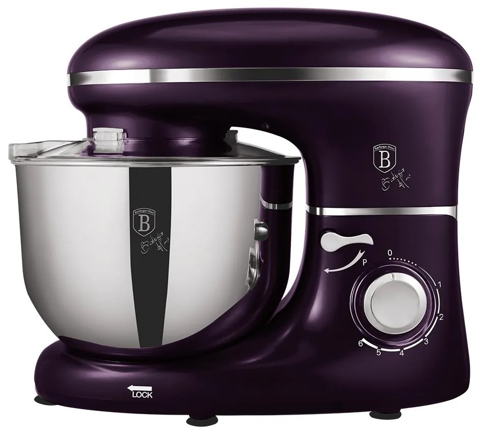 BERLINGERHAUS Kuchyňský robot 1300 W Purple Metallic Line BH-9200