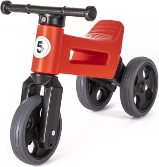 Odrážedlo FUNNY WHEELS Rider Sport červené 2v1 TEDDIES