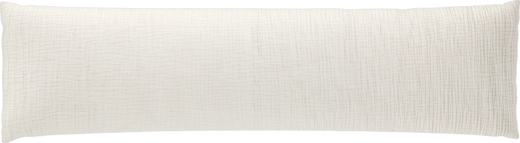 Livarno® Mušelínový potah na polštář pro spánek na boku, 40 x 145 cm (bílá)