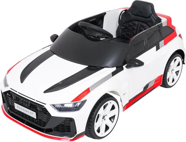 Elektrické autíčko Audi RS6 Avant GT bílé
