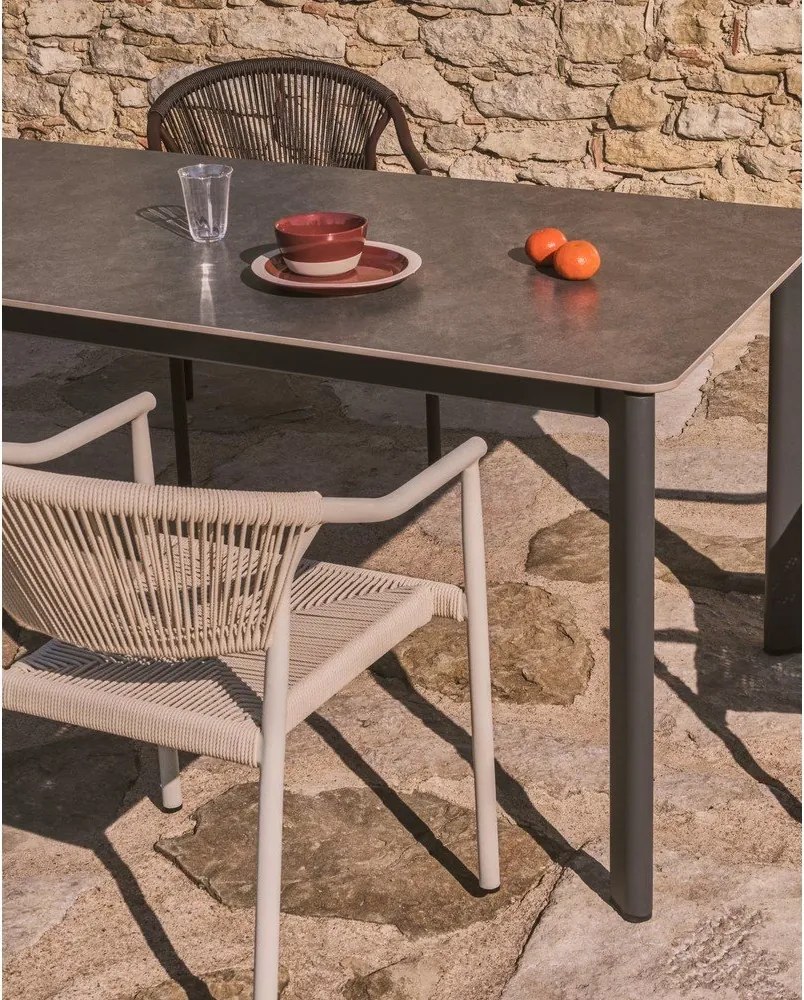 Vínový keramický talíř ø 25 cm Doren – Kave Home