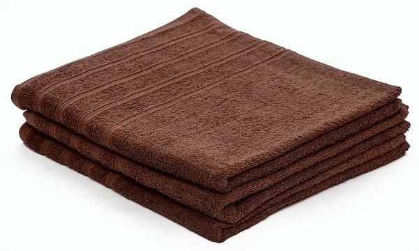 Froté ručník Classic 50x100 cm (450gr/m2) hnědý