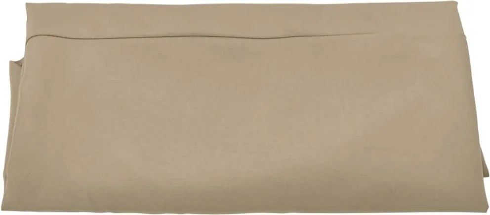 Náhradní potah na zahradní slunečník taupe 300 cm 313797