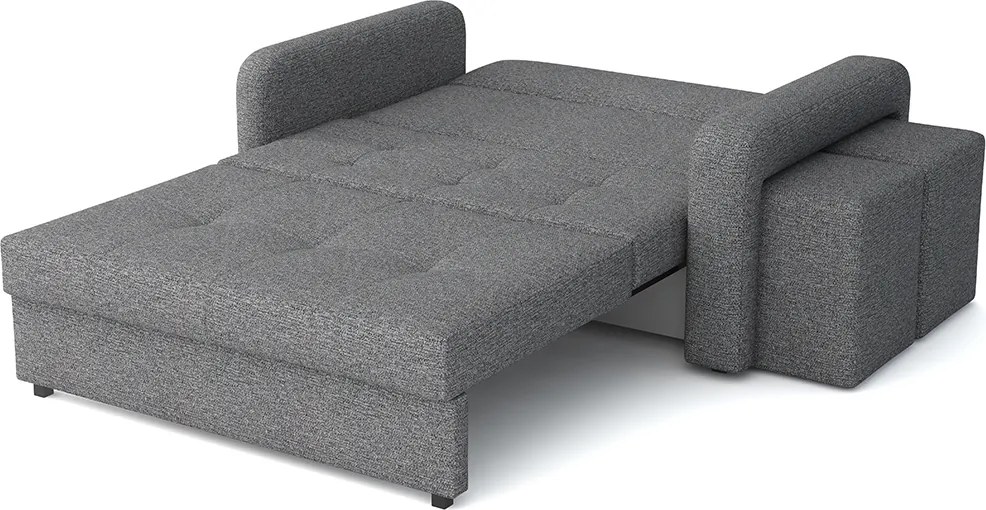 Pohovka VIVA II HOME + 2x taburet v ceně | 158 cm | PRAVÁ | rozkládací + úložný prostor | VÝBĚR TKANIN