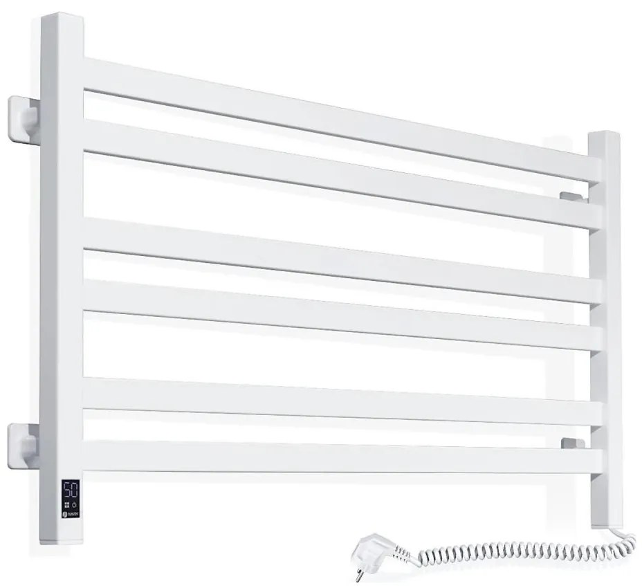 Navin Koupelnový žebříkový radiátor s term. AVANGARD 316W/230V 50,6 cm IP44 bílá pravá 12-128053-9050