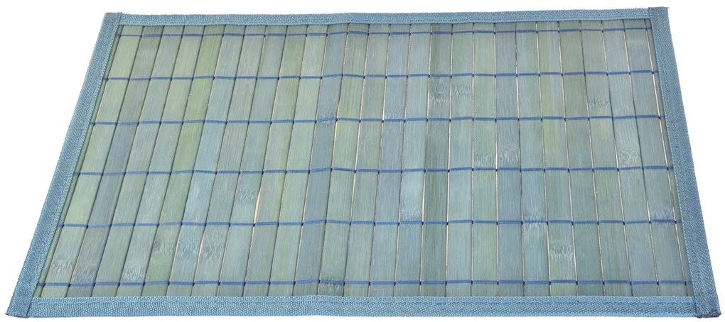 Vingo Modré prostírání z bambusu, 30 x 45 cm