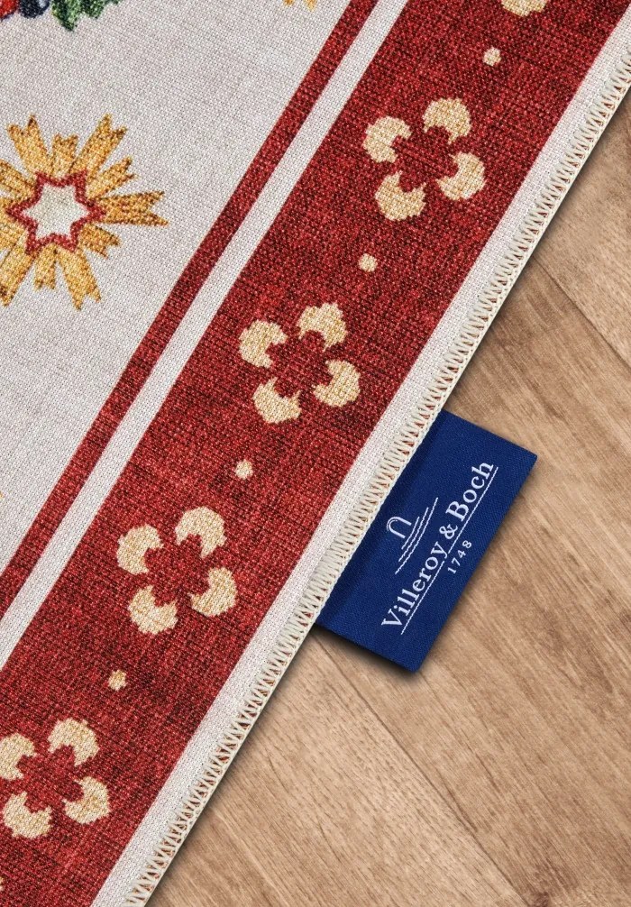 Villeroy & Boch Kusový koberec Toy's delight s potiskem 106192 Red, Multicolor, 160x230, červená, obývací pokoj