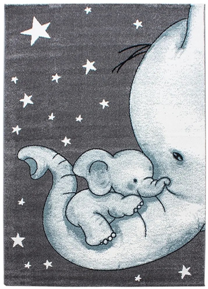 Ayyildiz, Dětský kusový koberec Kids 560 blue, 80x150, modrá, dětský pokoj Biano.cz