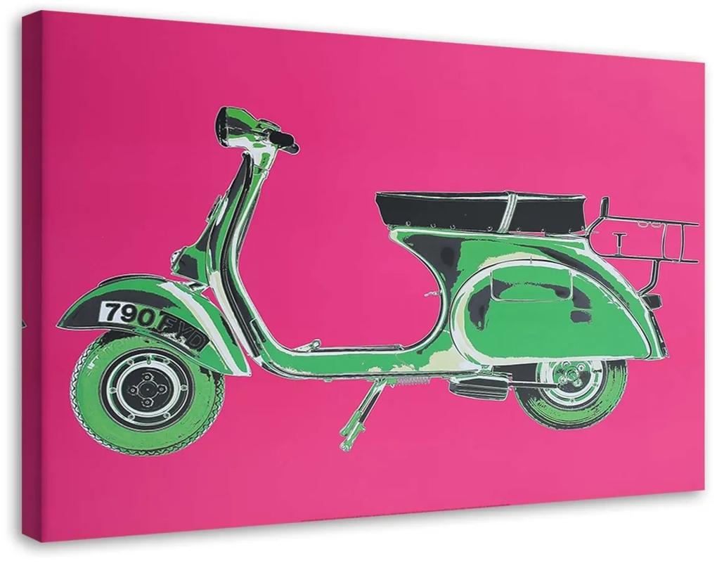 Obraz na plátně Scooter Pop Art - 60x40 cm