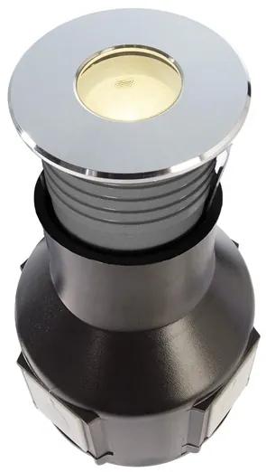 Venkovní světlo Light Impressions Deko-Light zemní svítidlo Alzirr 24V DC 2,60 W 3000 K 150 lm stříbrná 730462