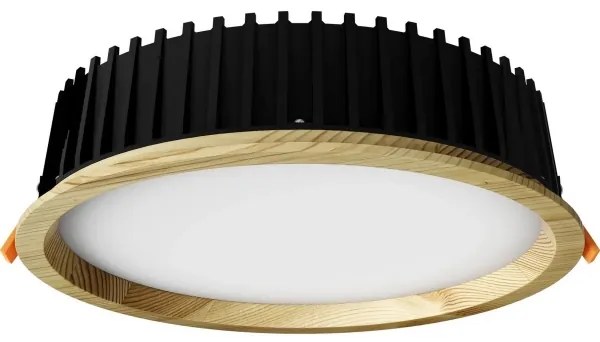 APLED-LED Podhledové RONDO WOODLINE LED/18W/230V 3000K pr. 26 cm borovice masiv