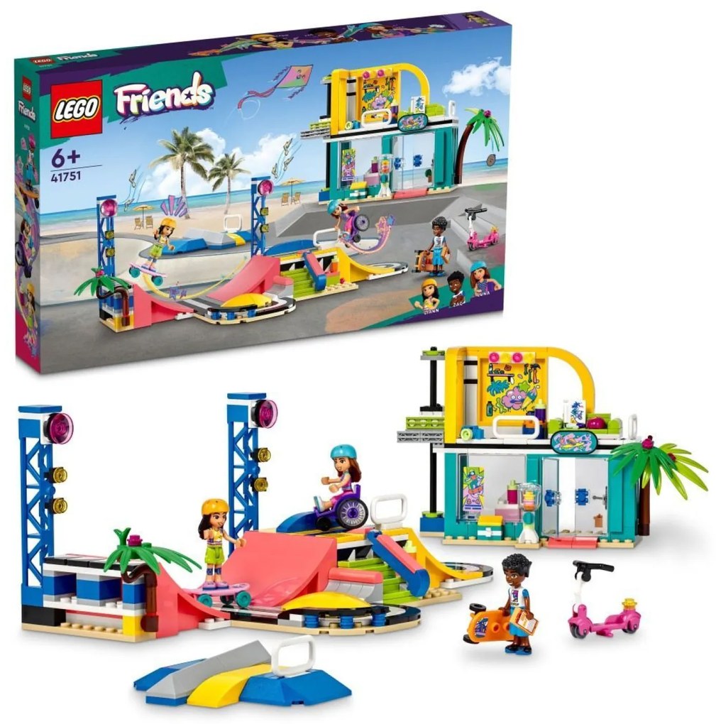 Lego stavebnice lego friends 41751 skatepark