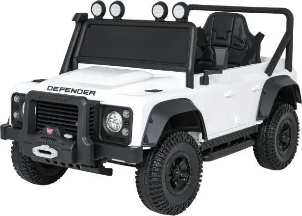 Elektrické autíčko Land Rover Defender 110 SVX bílé