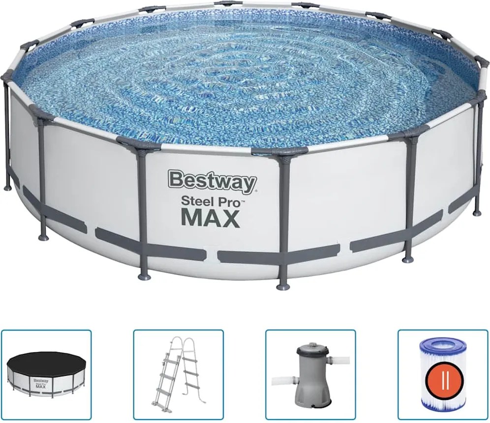 Bestway Bazénový set Steel Pro MAX 427 x 107 cm