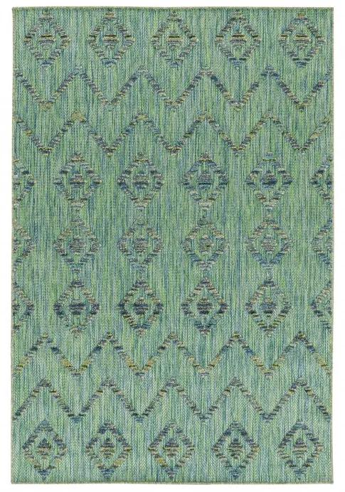 Ayyildiz Kusový koberec BAHAMA 5152, Zelená Rozměr koberce: 140 x 200 cm