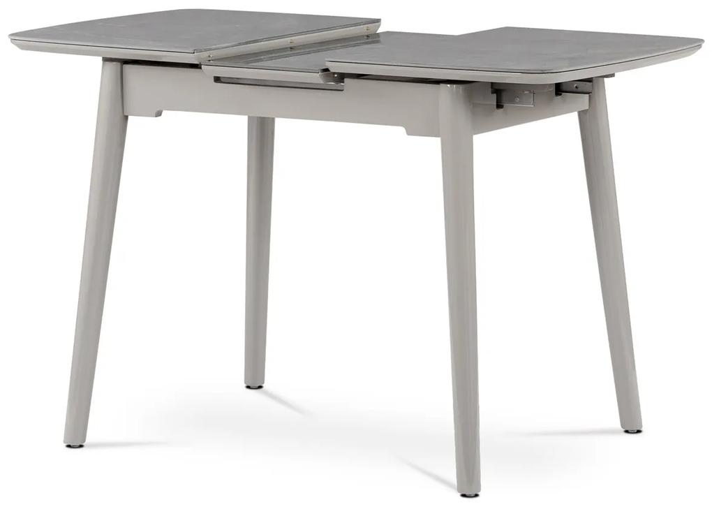 Jídelní stůl 90+25x70 cm AUTRONIC HT-400M GREY šedá