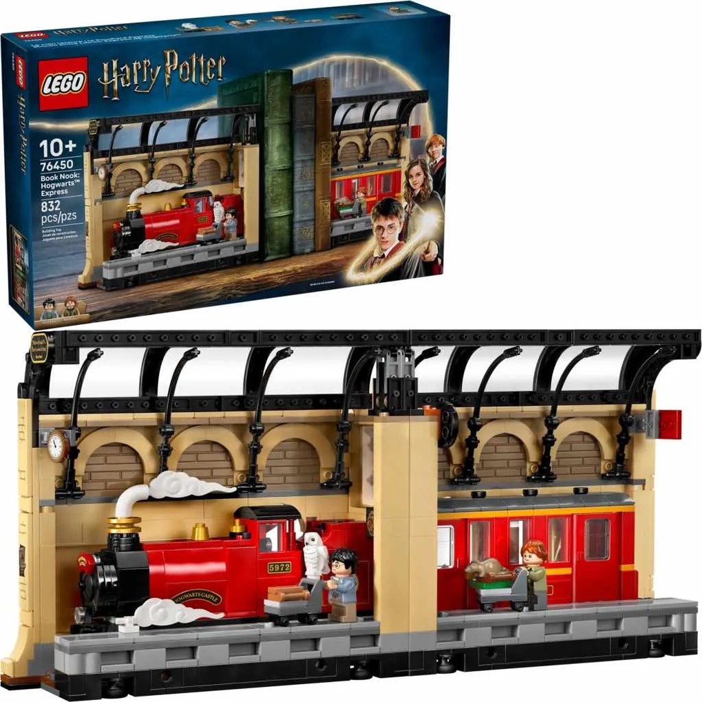 Lego harry potter 76450 knižní zarážka: spěšný vlak do bradavic 5702017812885