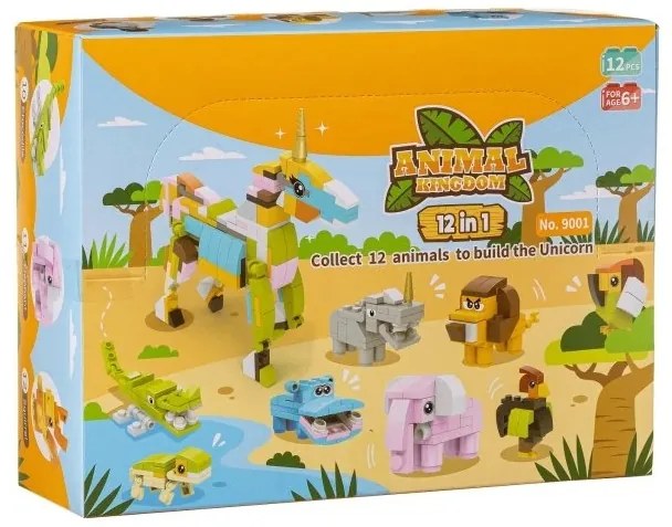 L-W Toys Set kostek Jednorožec 12 v 1