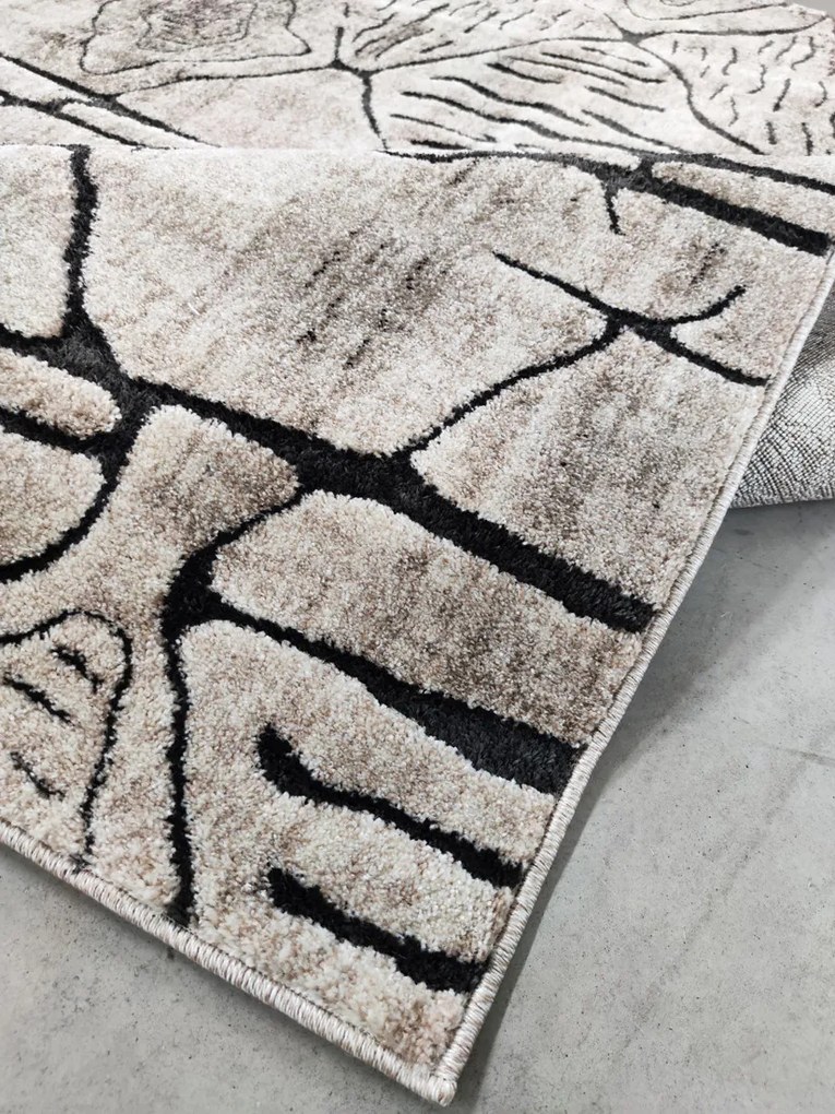 BE Koberec Miami 127 BEIGE - béžový obdélníkový Rozměr: 40x60 cm