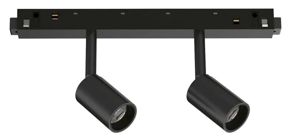 Ideal Lux LED reflektor EGO TRACK DOUBLE 4000K Barva: Černá, Varianty: 16W, Stmívání: Stmívání DALI