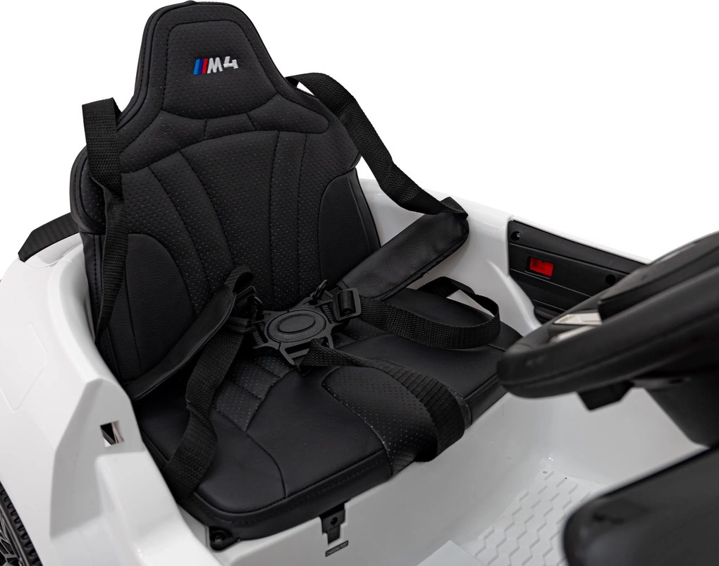 Ramiz Dětské elektrické auto BMW M4 Bílé