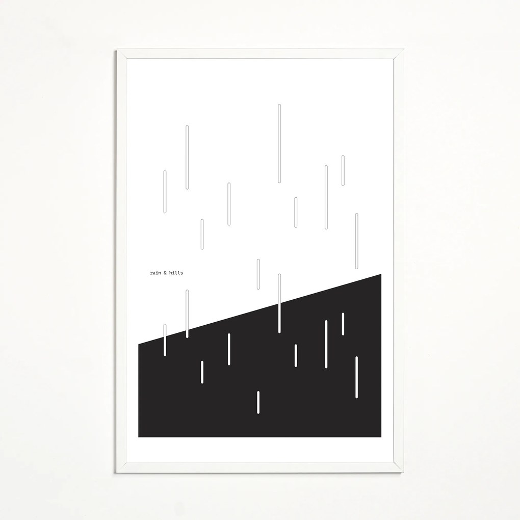 Ondřej Tejkl | Rain Light Rám: Bílý, Velikost: 100 x 70 cm