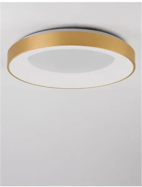 Stropní svítidlo LED se stmíváním Rando Thin 60 3000K zlaté