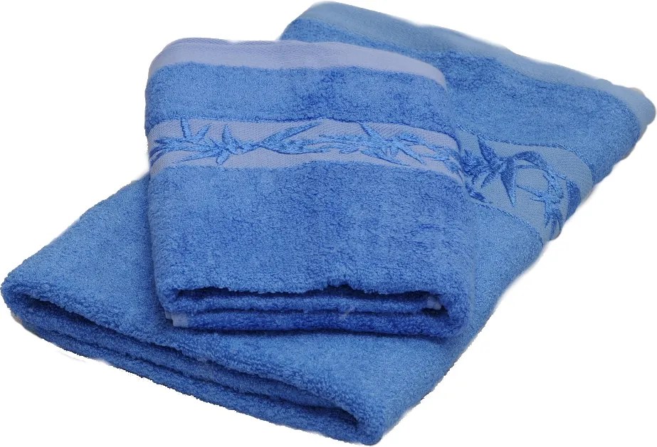 Jahu Bambusový ručník Hanoi modrá, 50x100 cm