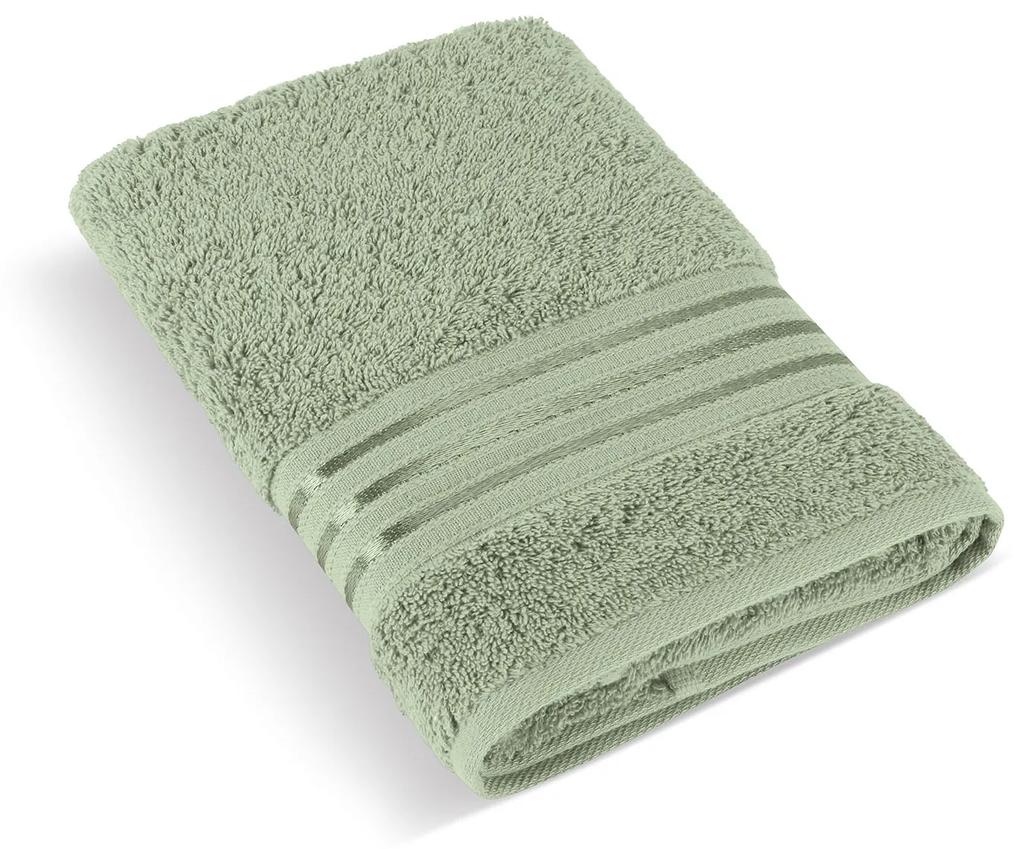 Froté ručník, osuška linie zelená