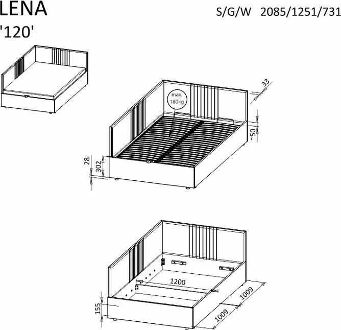 Dolmar Postel LENA L/P
