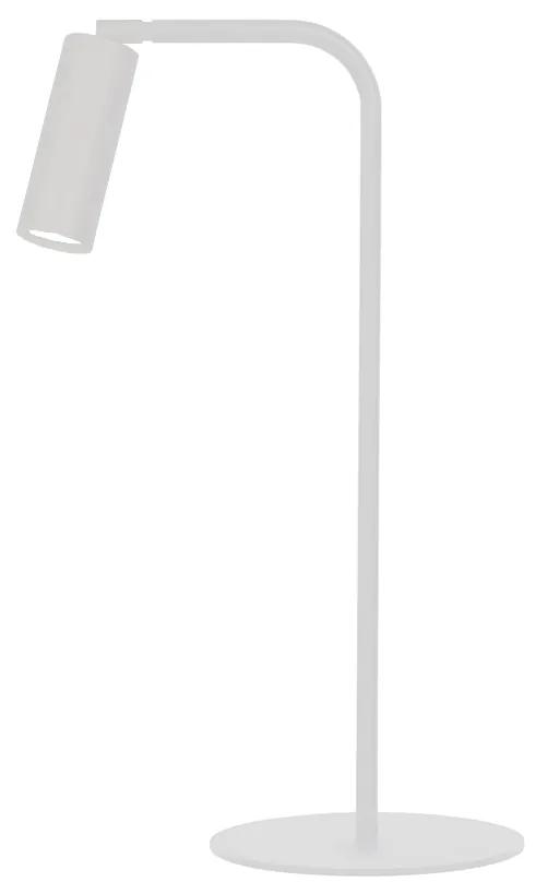 Nastavitelná minimalistická lampička Kea Table Barva: Bílá